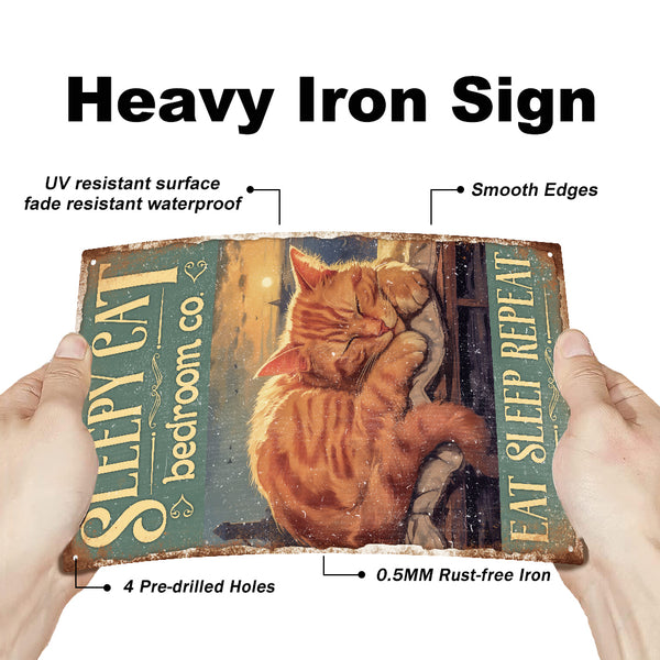 Vintage Metal Tin Sign, Iron Wall Decor for Bars, Restaurants, Cafe Pu ...