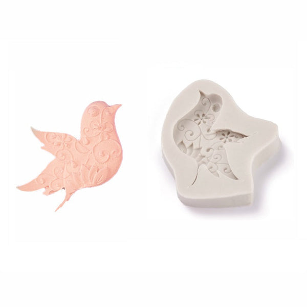 GloblelandPigeon Silicone Molds, Fondant Molds, For DIY Cake Decoration ...