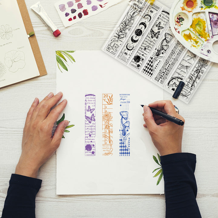 Silicone Stamps for Crafts - Creative Rubber Stamping | Globleland