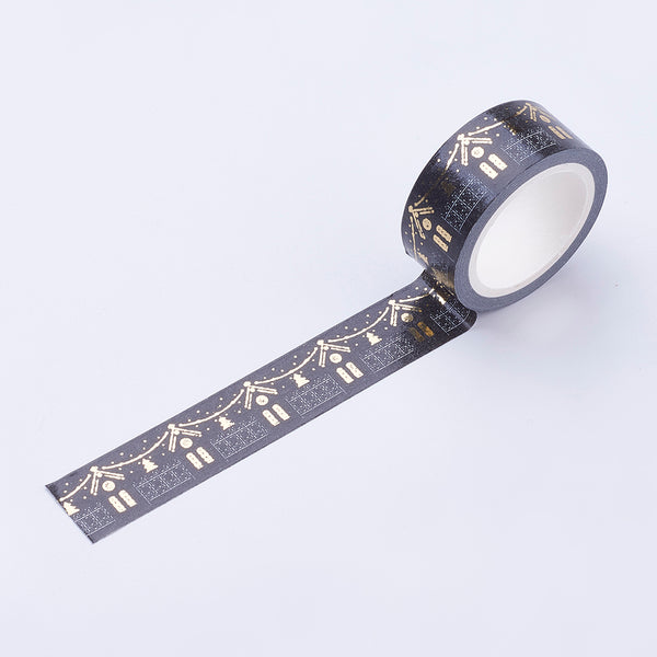 Globleland DIY Scrapbook Decorative Paper Tapes, Adhesive Tapes, Chris