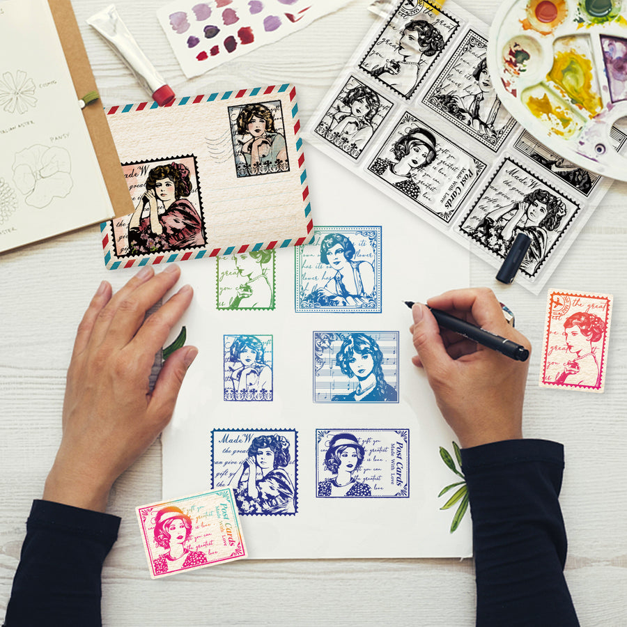 Selected Character Theme Silicone Stamps | Globleland