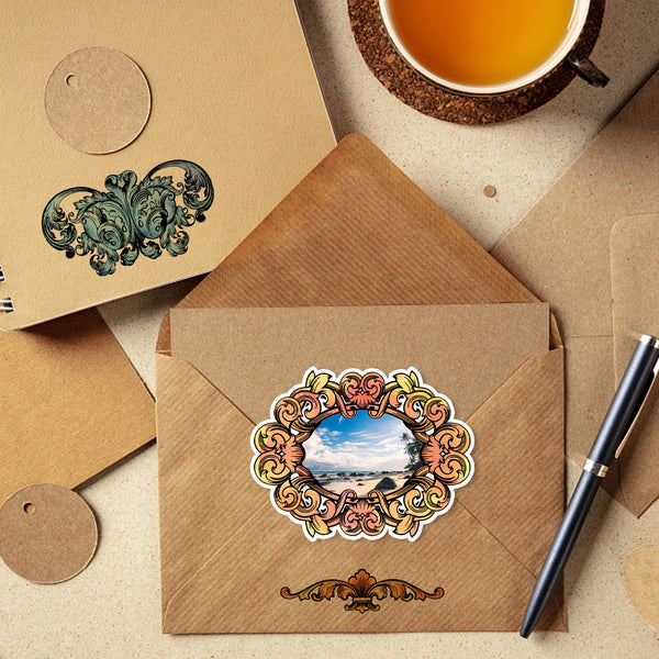 Globleland PVC Sakura Stamp, for DIY Scrapbooking, Others, 100x100mm